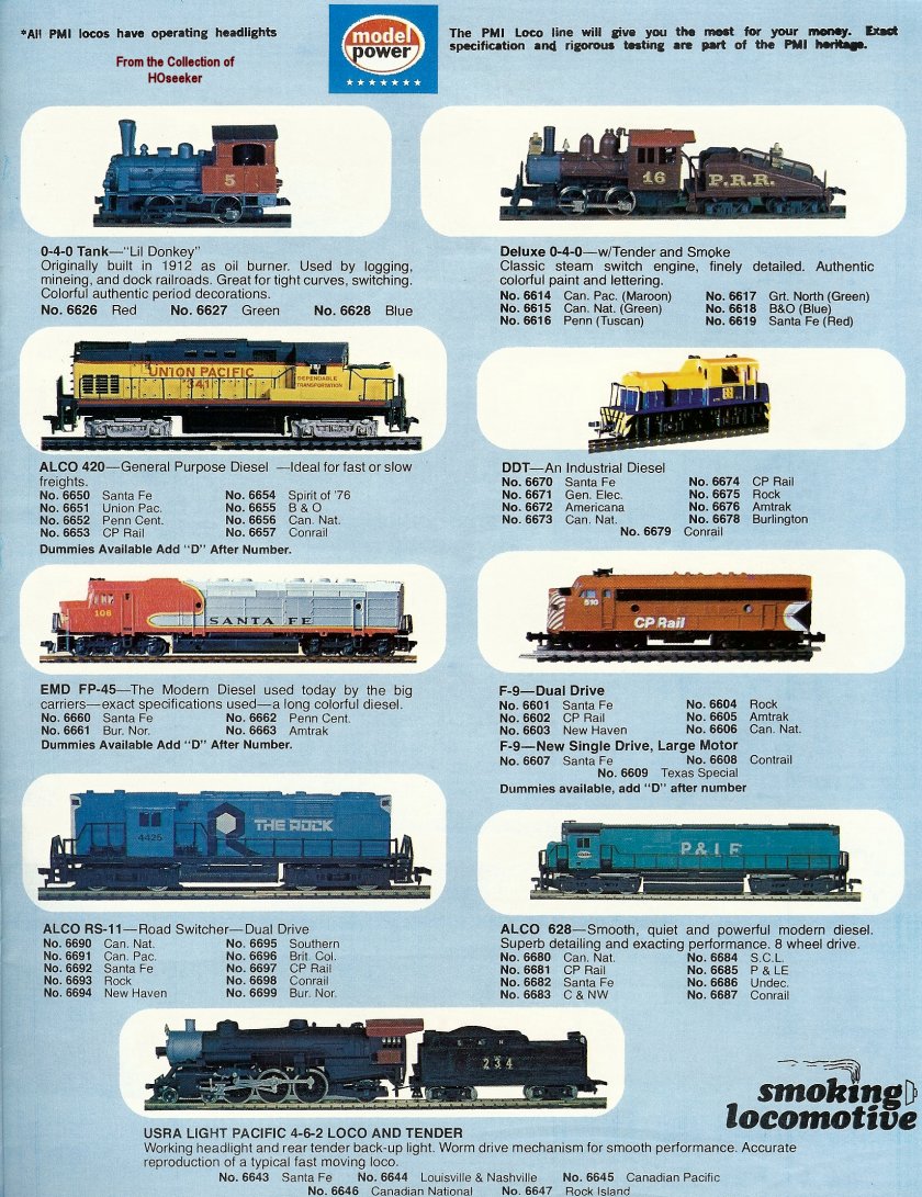 How smooth do Model Power diesels run? - General Discussion (Model ...